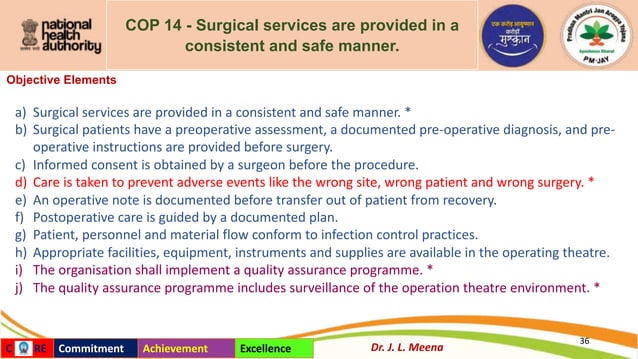 5th ed. nabh accreditation standards for hospitals april 2020 | PDF