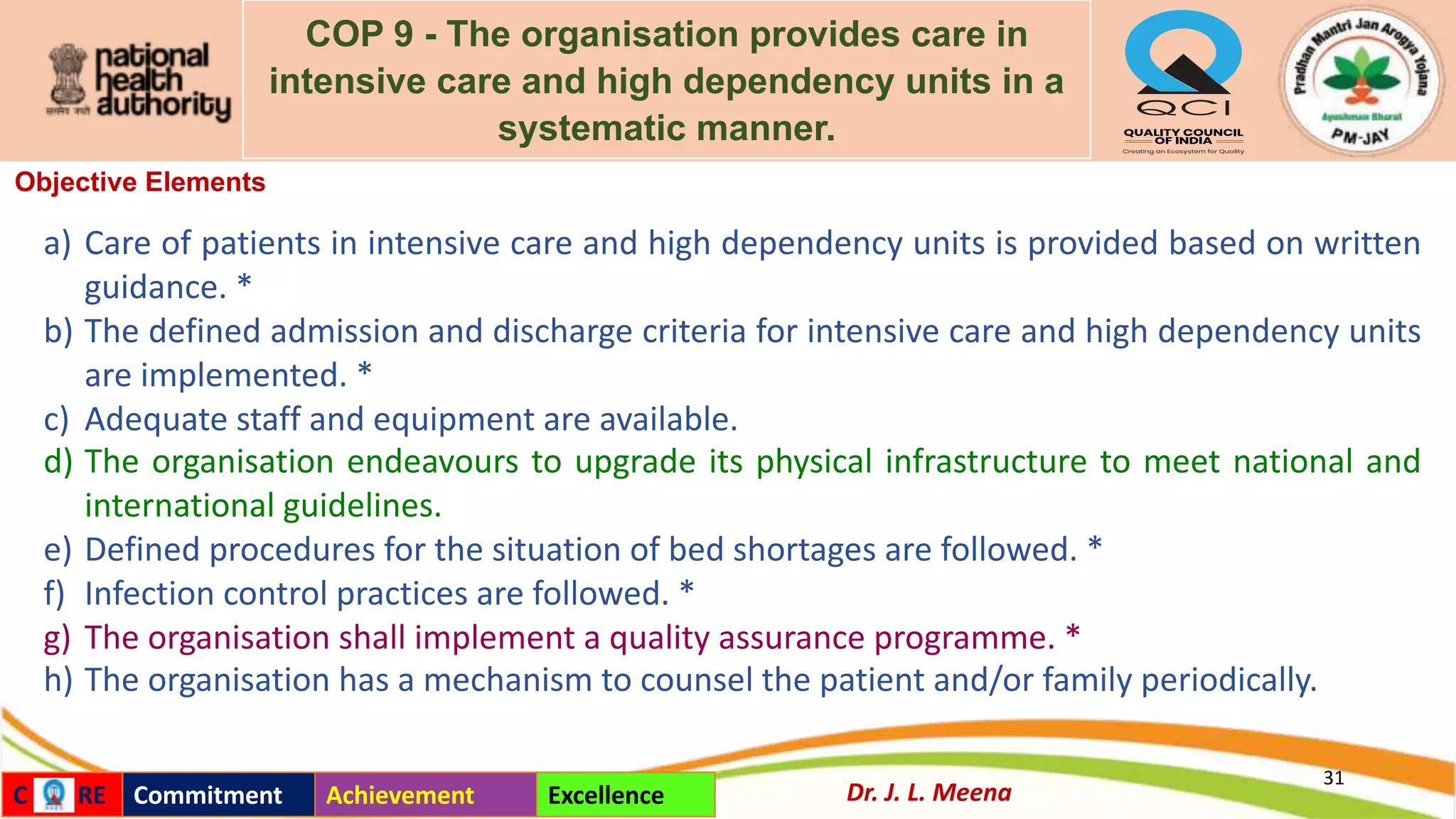 5th ed. NABH Accreditation Standards for Hospitals April 2020 | PDF