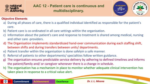 5th ed. NABH Accreditation Standards for Hospitals April 2020 | PDF