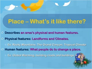 5 themes and map skills | PPT