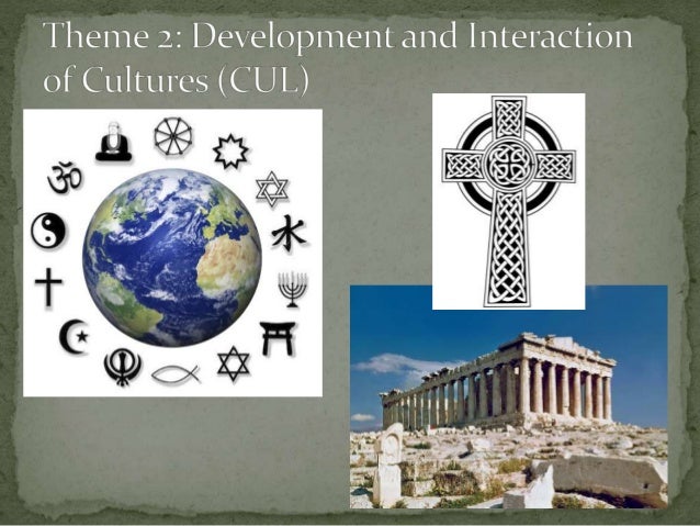 5 themes of ap world history