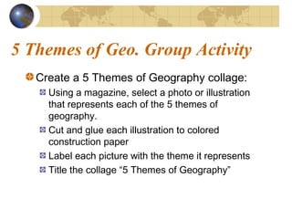 5 Themes Of Geography | PPT