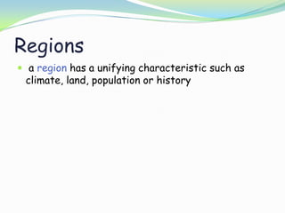 5 themes of geography | PPTX