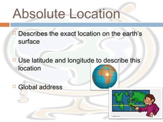 5 Themes Of Geography Absolute Location