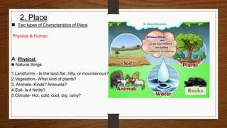 5 themes of geography. | PPTX