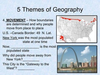 5 themes of geography 3 | PPT