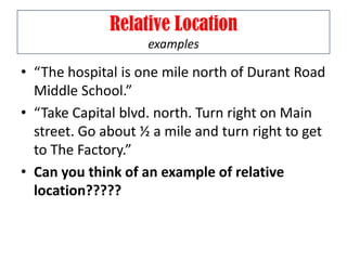 5 themes of geography pp | PPTX