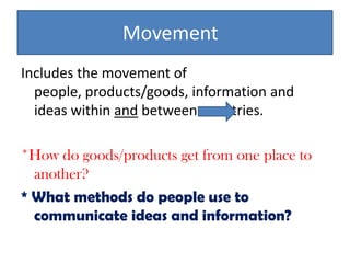 5 themes of geography pp | PPTX