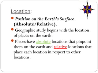 5 thems of geo | PPT