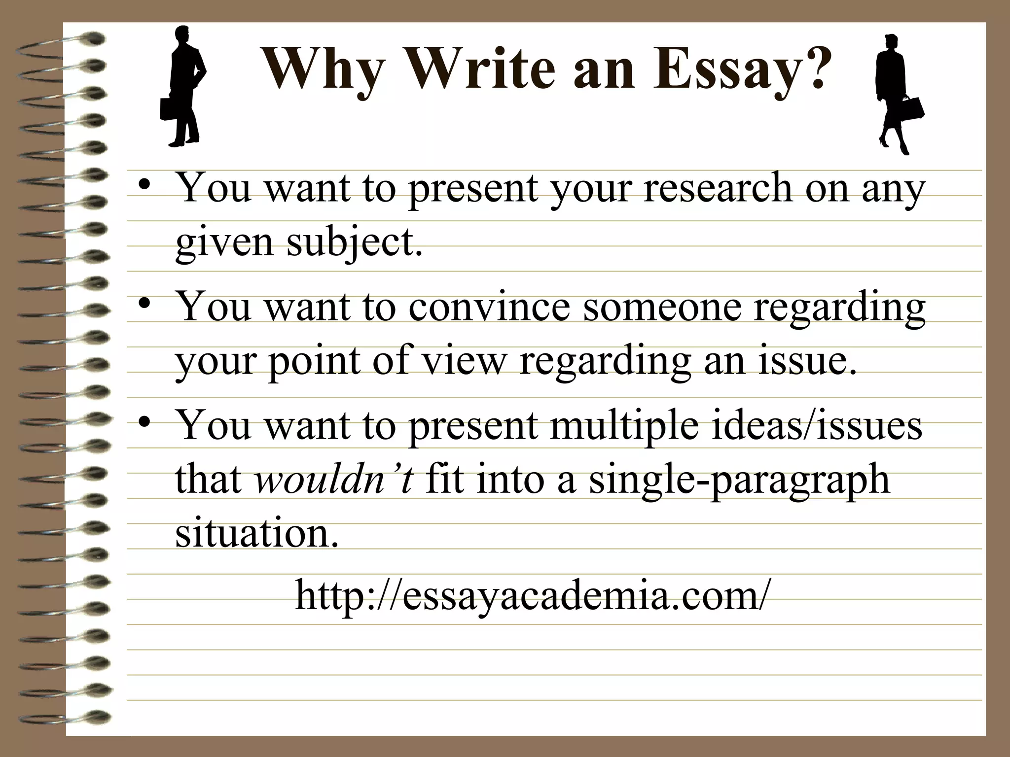 The Five Paragraph Essay | PPT