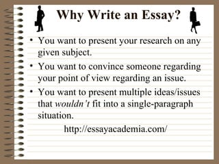The Five Paragraph Essay | PPT