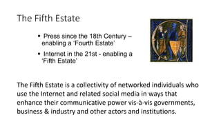 The Fifth Estate 2022