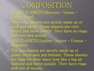 5 th form the solar system ppt | PPT