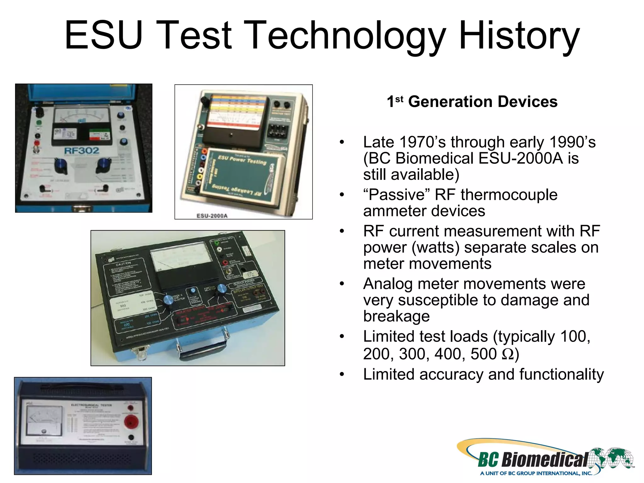 5th Generation ESU Technology Presentation June 2009 | PPS