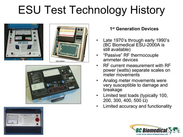 5th Generation ESU Technology Presentation June 2009 | PPS | Radio ...