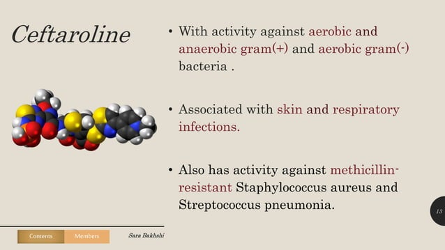 5th generation of cephalosporin | PPSX | Infectious Diseases | Diseases ...