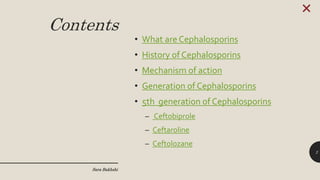 5th generation of cephalosporin | PPSX