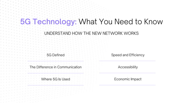 Fifth Generation Technology | PDF