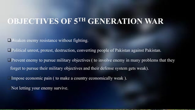 5th Generation War | PDF