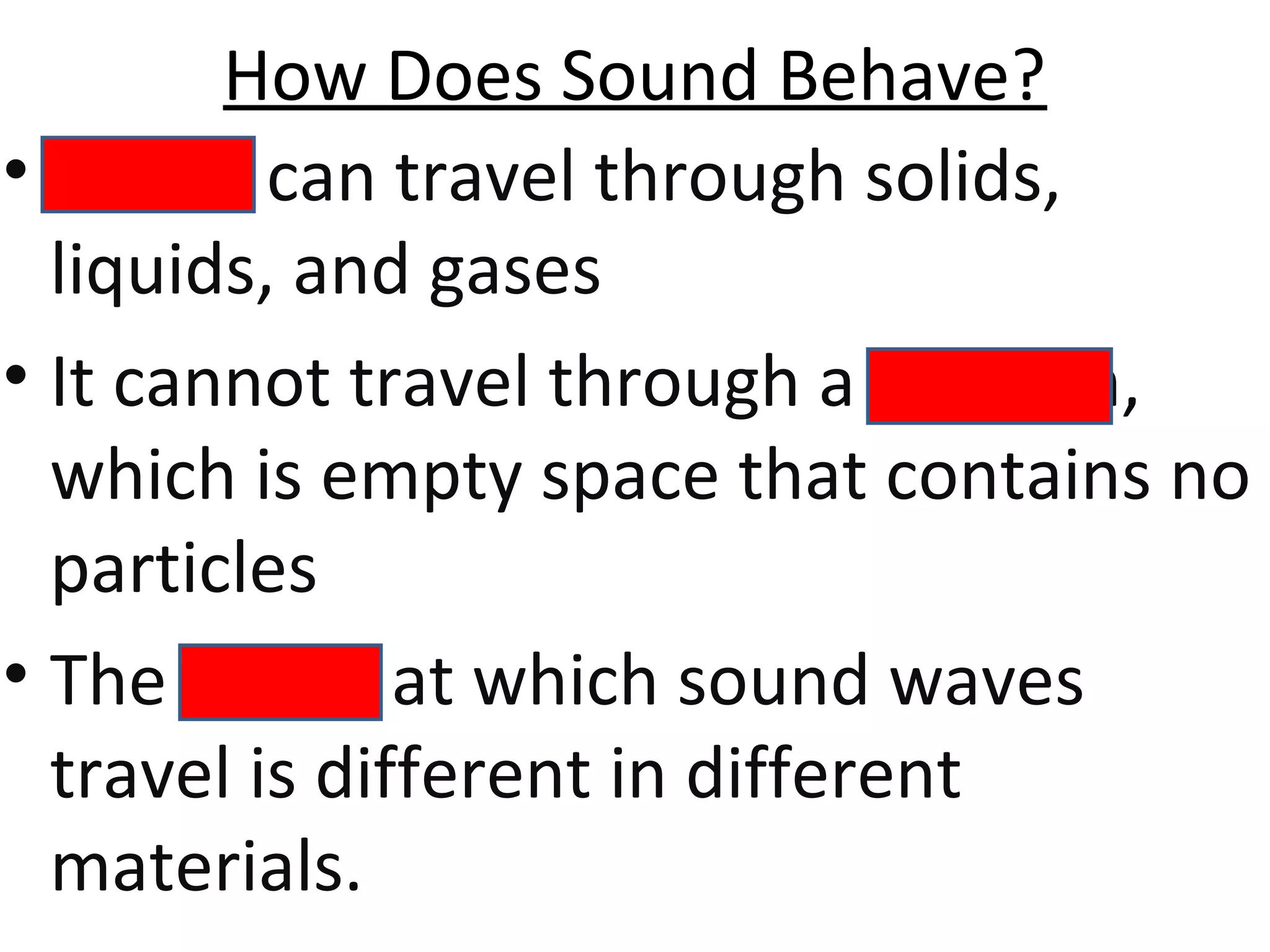5th grade chapter 14 section 2 - what is sound energy | PPT