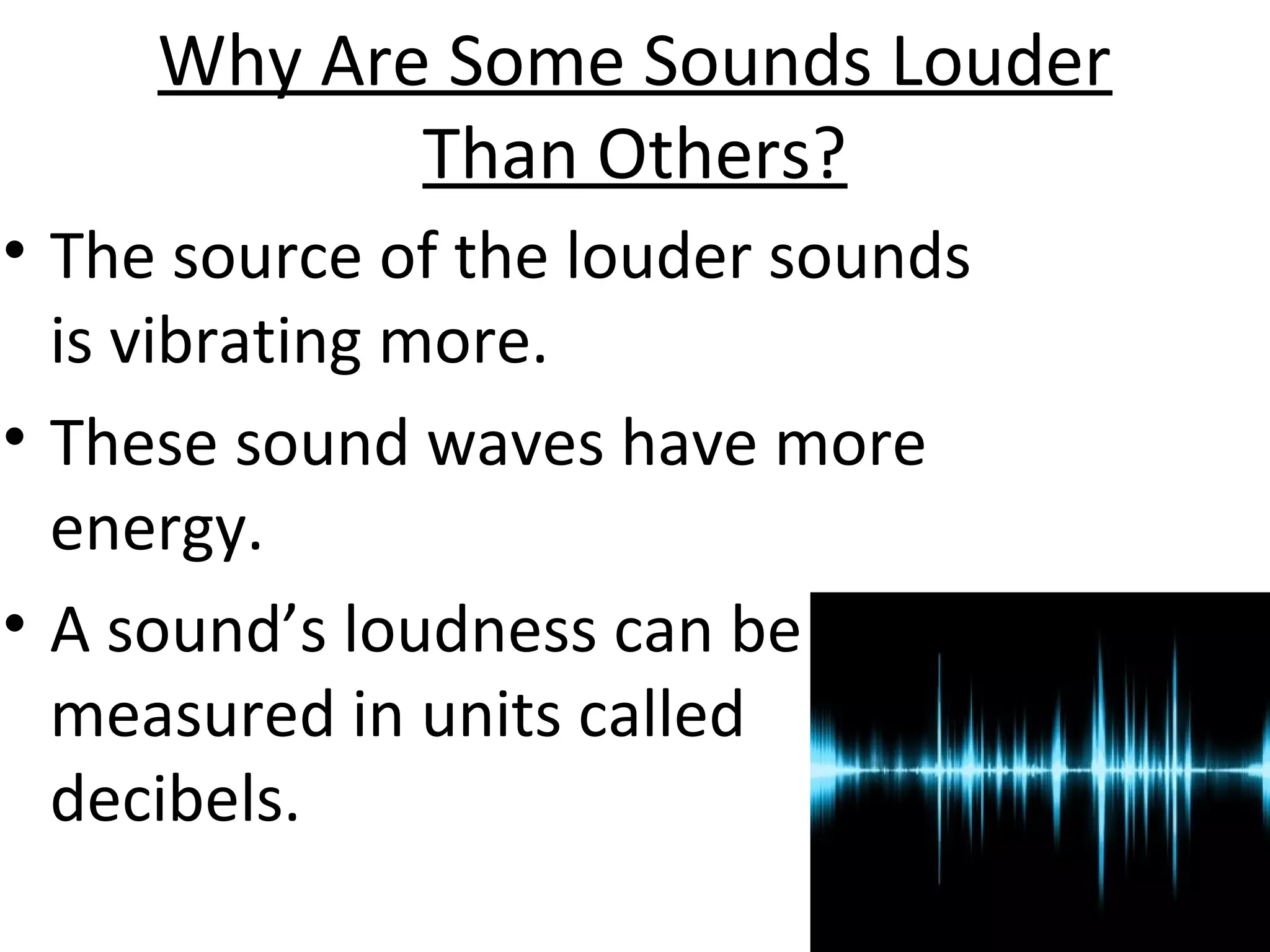 5th grade chapter 14 section 2 - what is sound energy | PPT