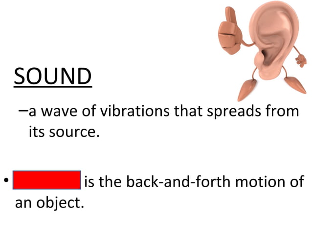 5th grade chapter 14 section 2 - what is sound energy | PPT | Physics ...