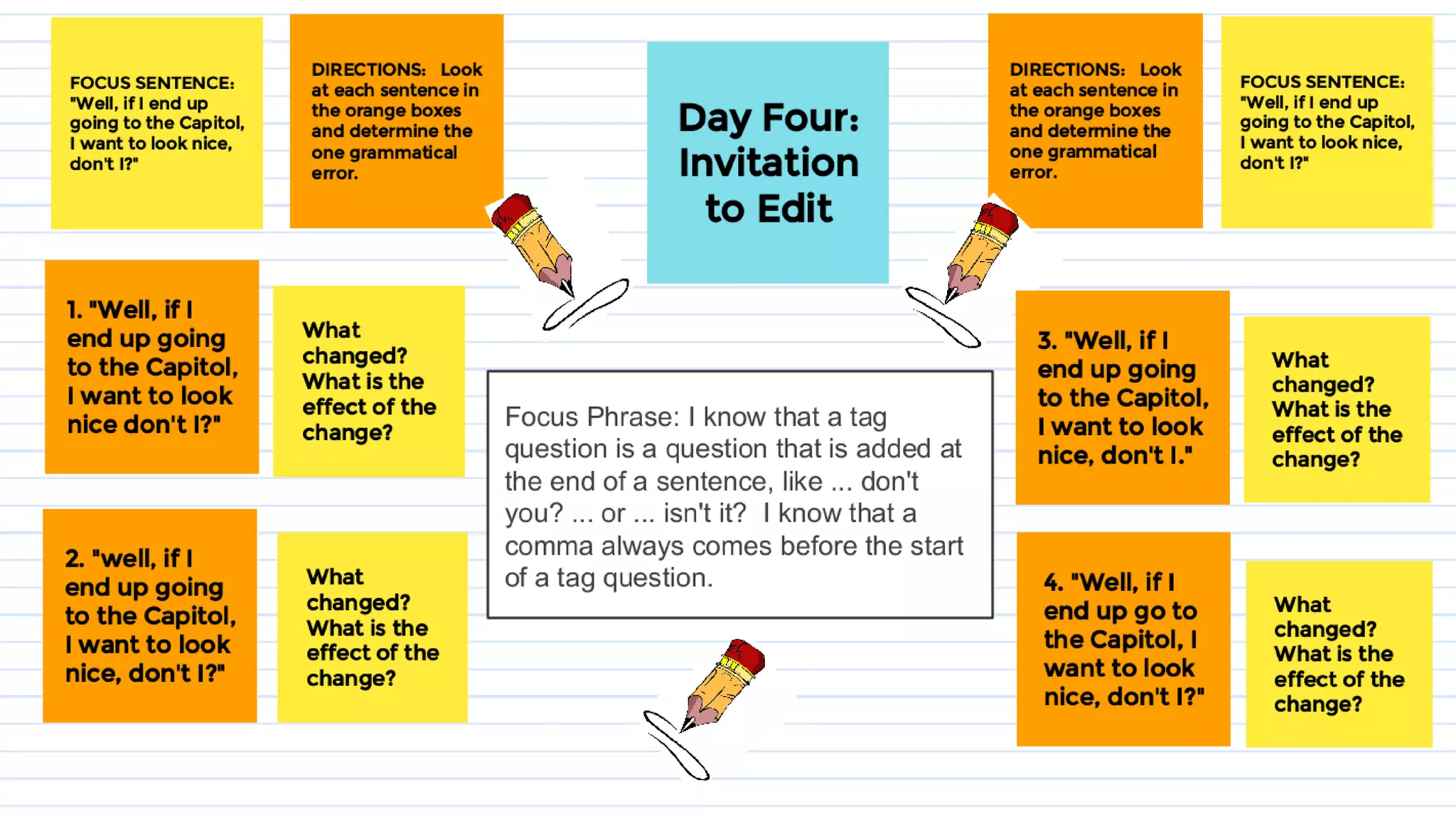 5th grade commas and a tag question (2) | PPT