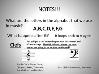5th grade band music intro | PPT