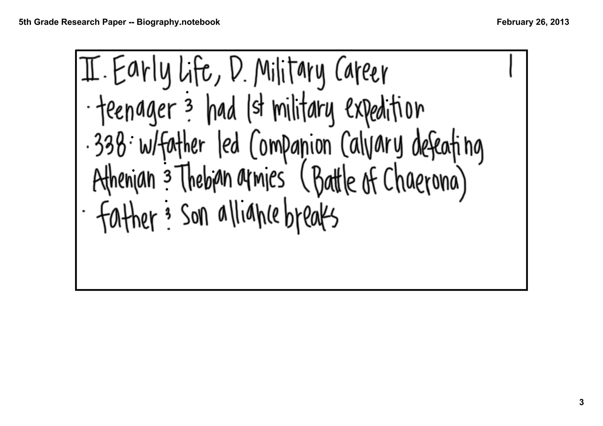 Biography -- Note Taking | PDF