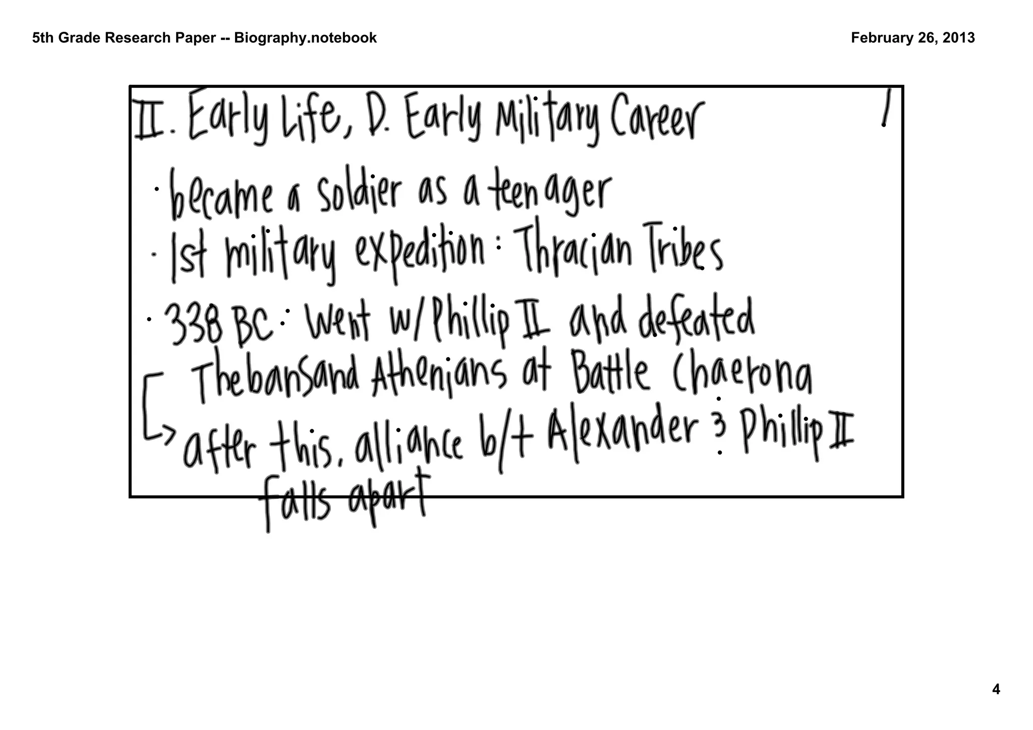 Biography -- Note Taking | PDF