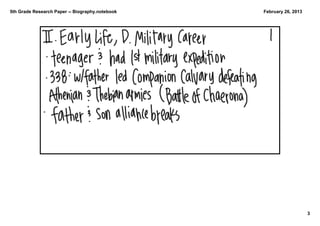 Biography -- Note Taking | PDF