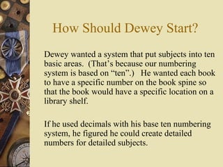 5th grade deweypart2 powerpoint | PPT