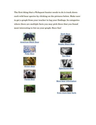 Lets Go On A Bear Hunt | DOC | Hunting and Shooting | Sports