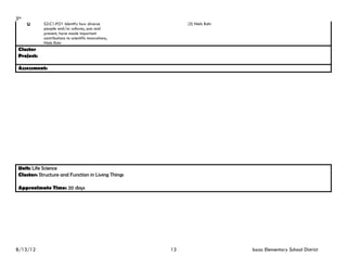 5th Grade Science Maps revised | PDF