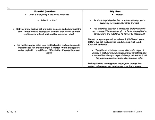 5th Grade Science Maps revised | PPT