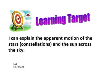 5th Grade Objects In The Sky | PPT