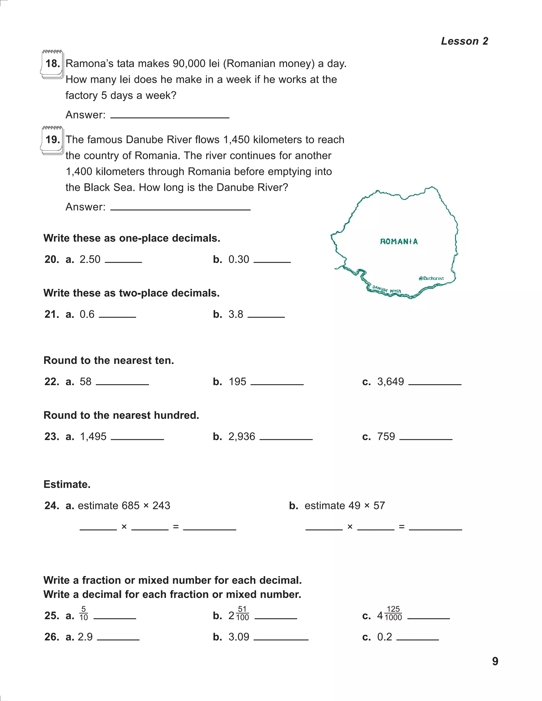 5th grade place value | PDF