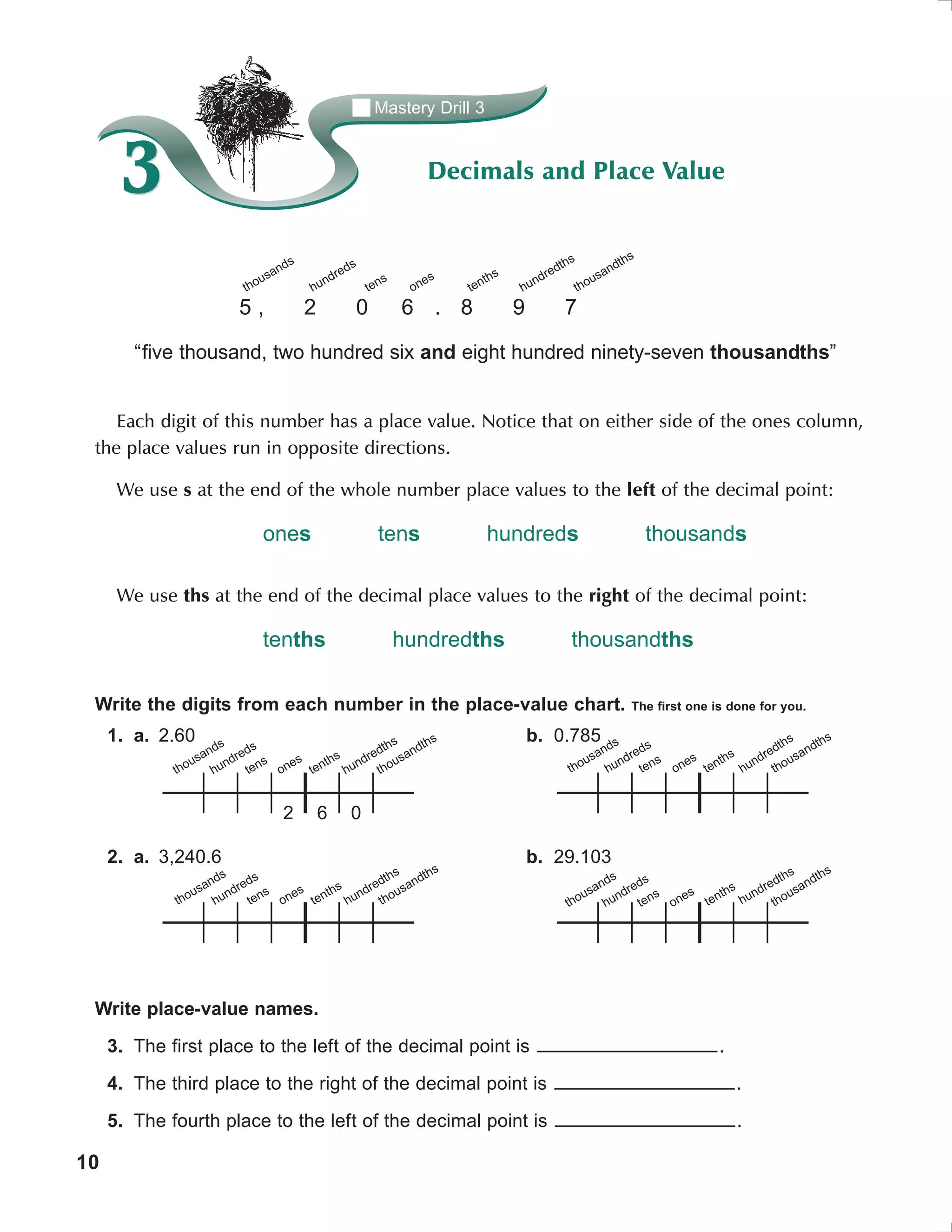 5th grade place value | PDF