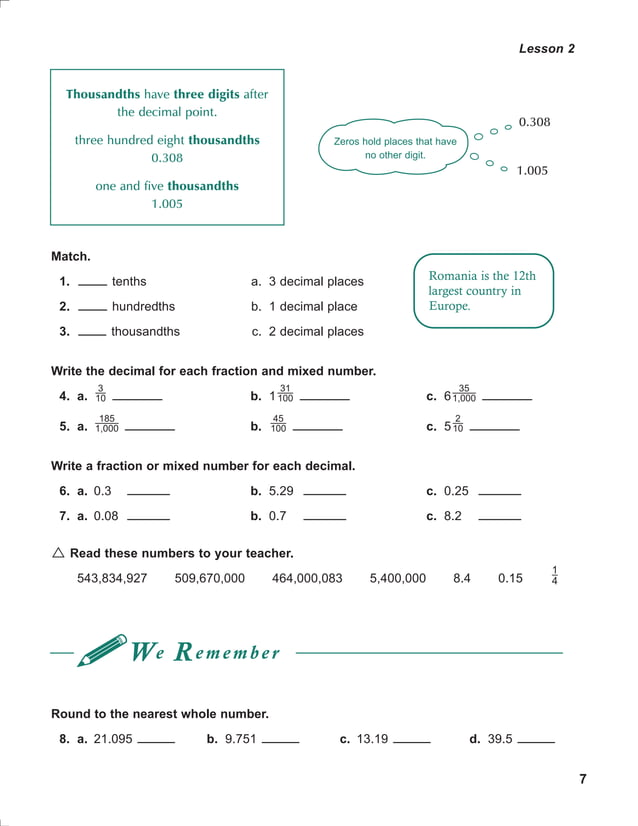 5th grade place value | PDF