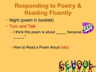5th grade poetry unit | PPT
