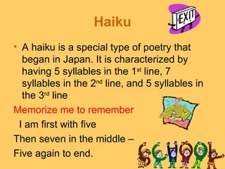 5th grade poetry unit | PPT