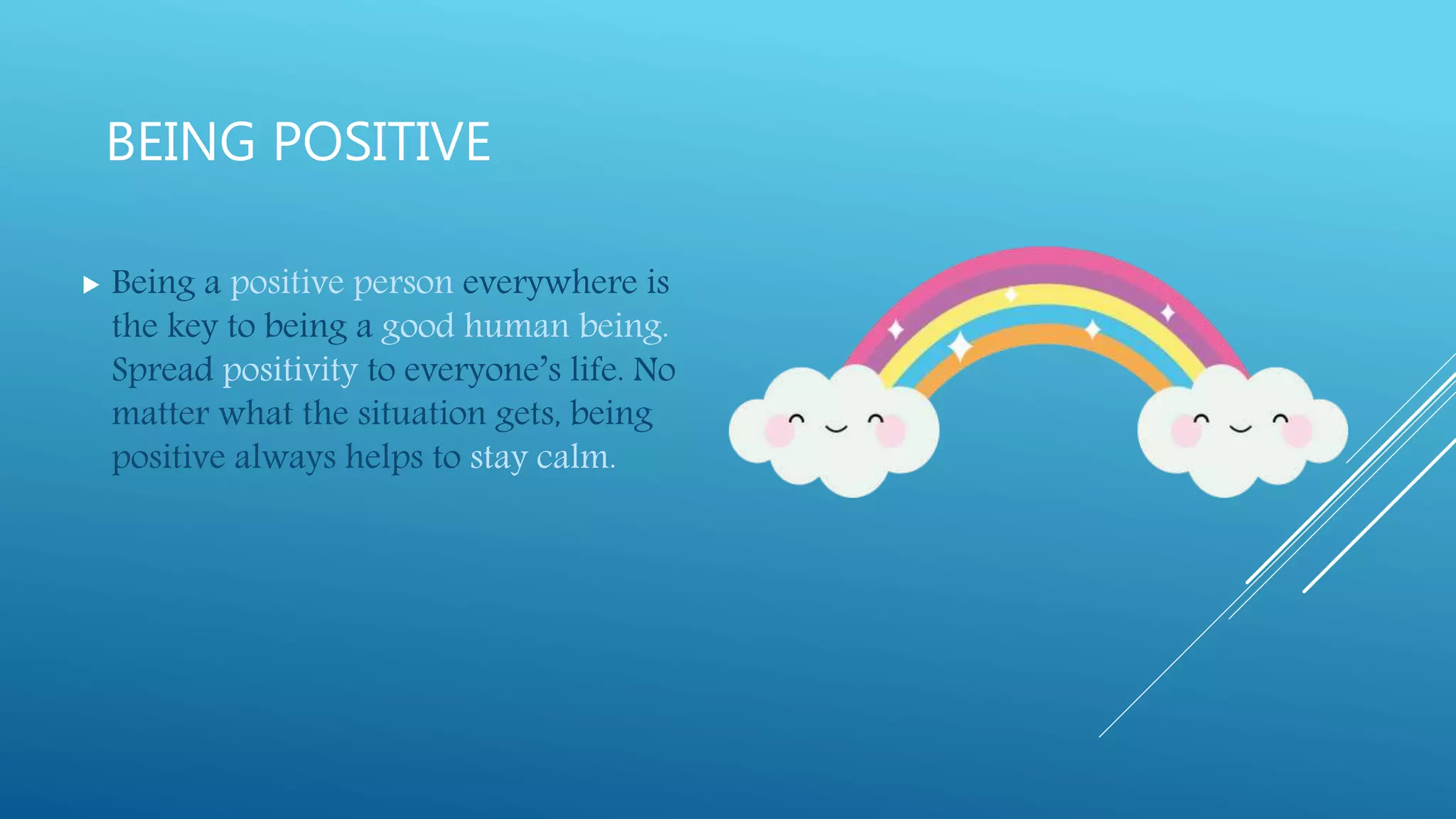 5 things that proves you are a good human being | PPT
