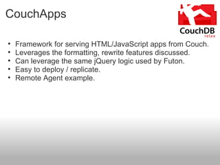 5 Things You Didn't Know You Could do with CouchDB | PPT
