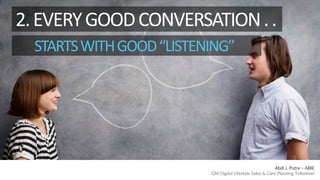 5 Things You Need to Know to Build Great Conversation | PDF