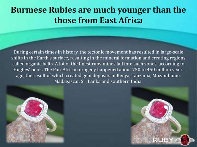 All Information About Burmese Ruby Gemstone | PPT