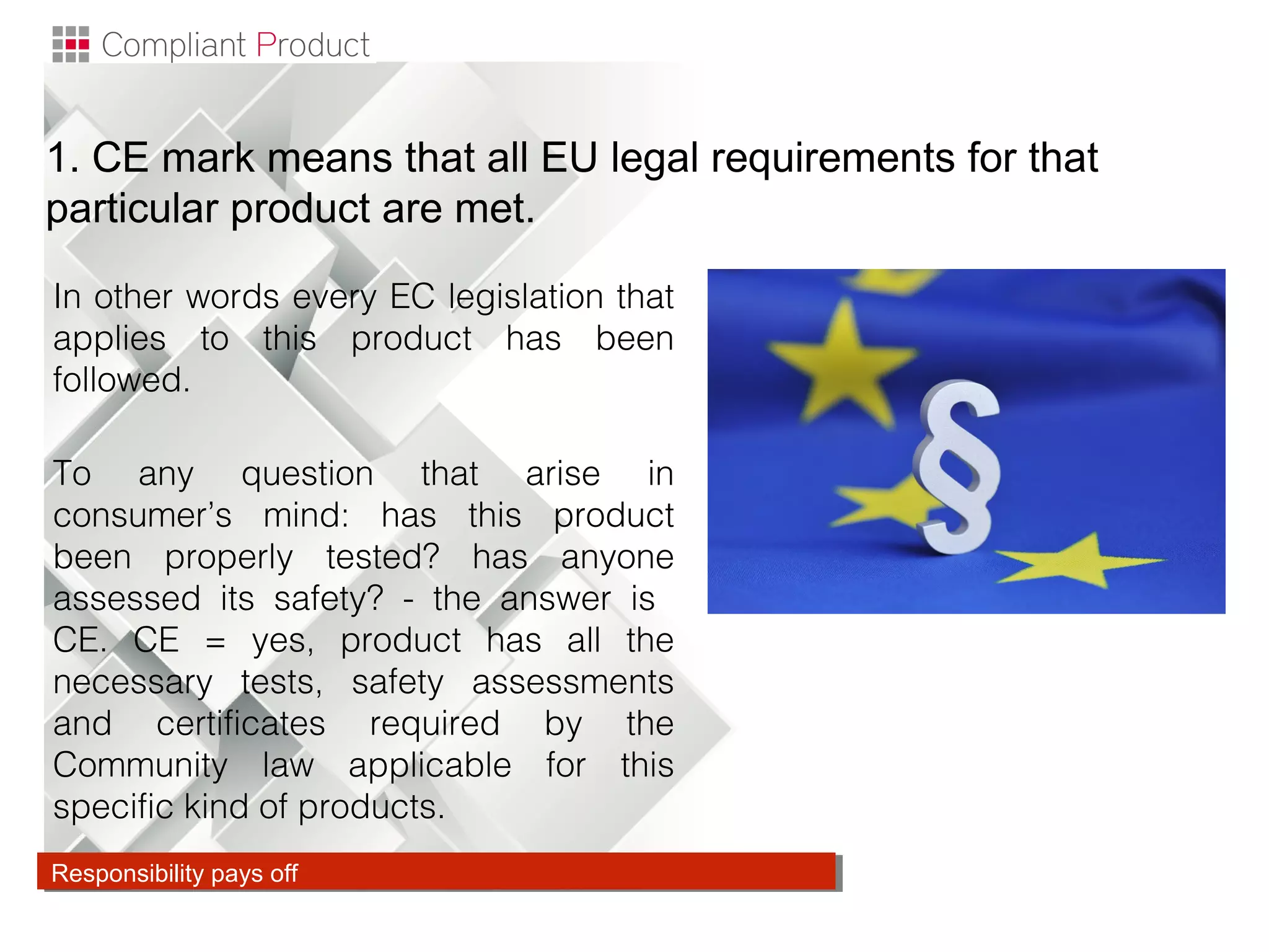 5 things you should know about the ce mark | PPT