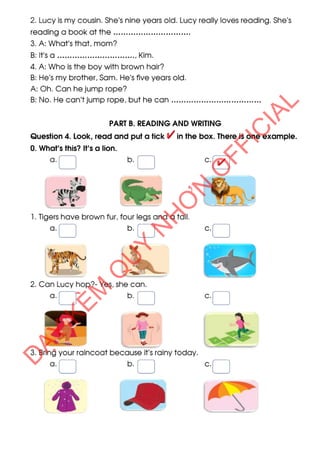 5 ĐỀ THI ĐỊNH KÌ CUỐI HK1 I LEARN SMART START LỚP 4 - NĂM HỌC 2023-2024 (CÓ FILE AUDIO VÀ ĐÁP ÁN ...