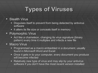 computer virus with full detail | PPT