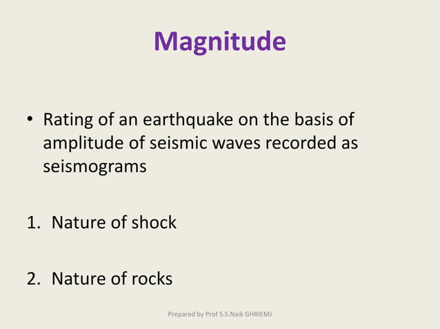 Earthquake | PPT