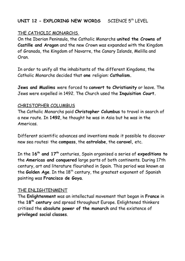 5th level Science Unit doce revisado.pdf